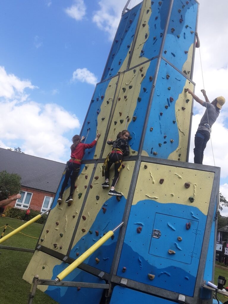 Birch Class Climbing and Archery – Tunstead Primary School